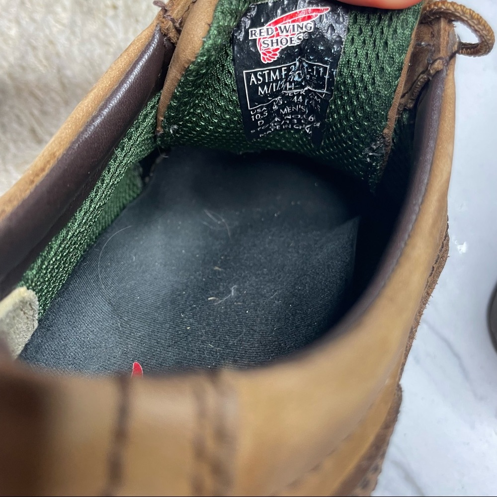 Red Wing King Toe Safety Steel Toe Oxford Brown Leath… - Gem